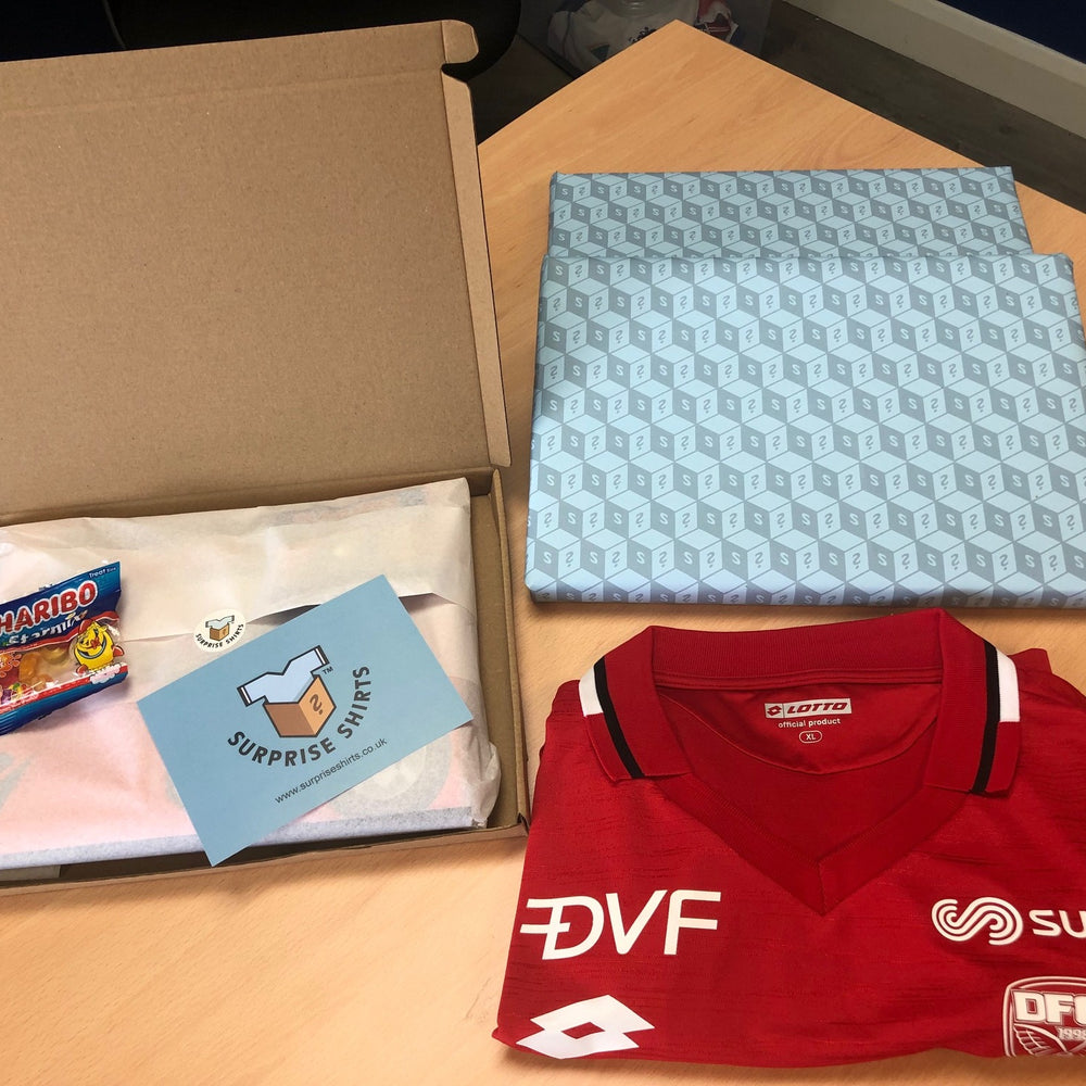 Surprise Football Shirts Gift Wrapping & Mystery Football Shirt Box ...