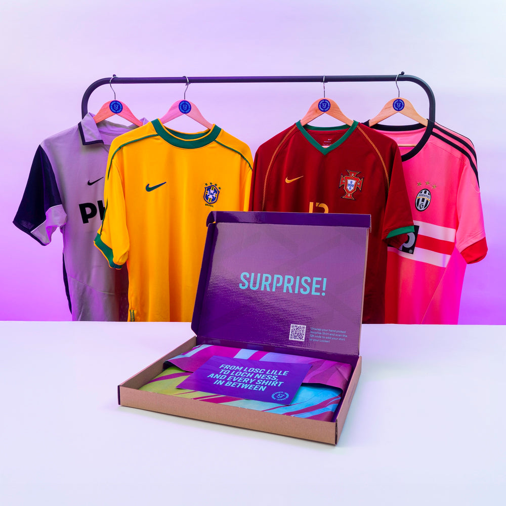 Surprise Classic Shirt Box | Adult & Mystery Football Shirt Box ...