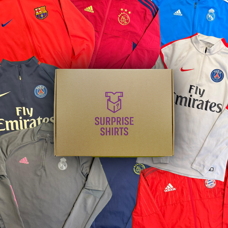Surprise Classic Training Jacket Box | Adult & Mystery Football Shirt ...