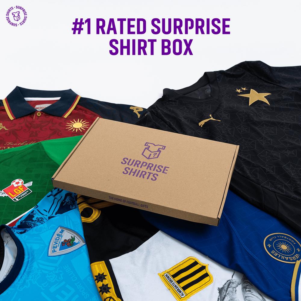Surprise Shirt Box | Festival Edition & Mystery Football Shirt Box | Surprise Shirts Ltd