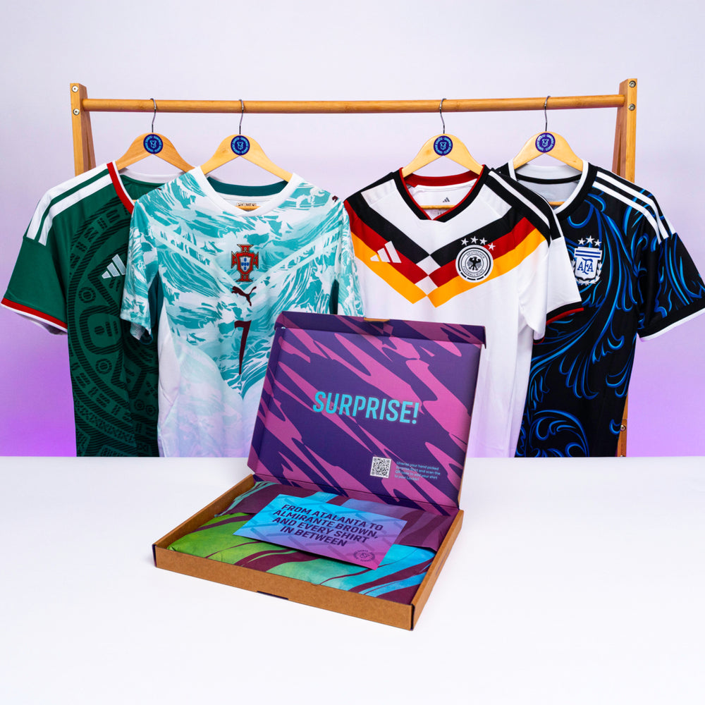 World Cup Football Gift Box | Surprise Shirt from Any World Cup Nation ...
