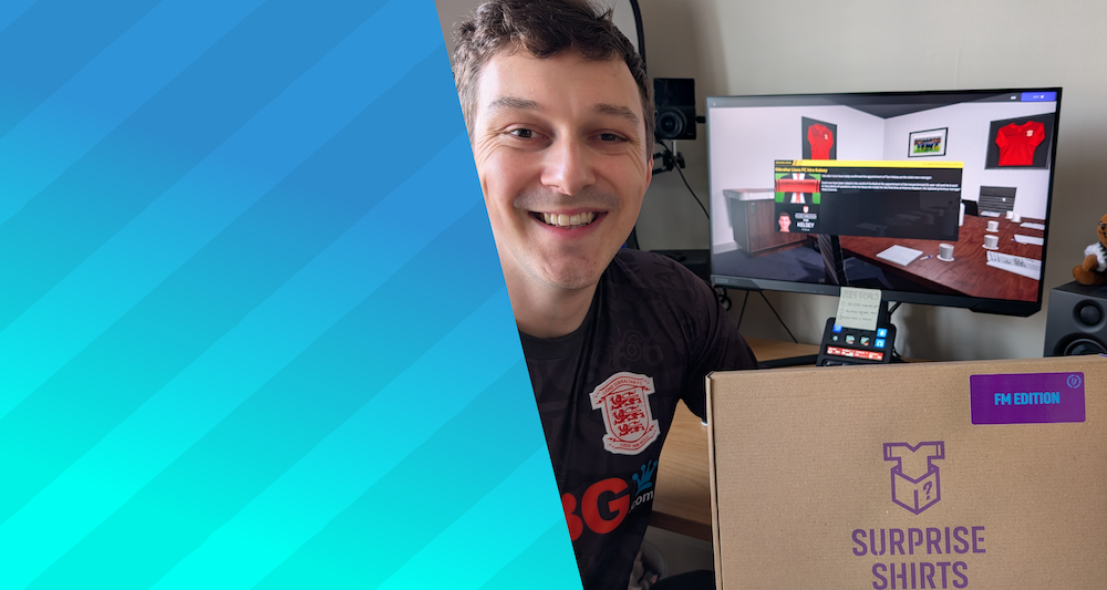 TomFM & Mystery Football Shirt Box | Surprise Shirts Ltd