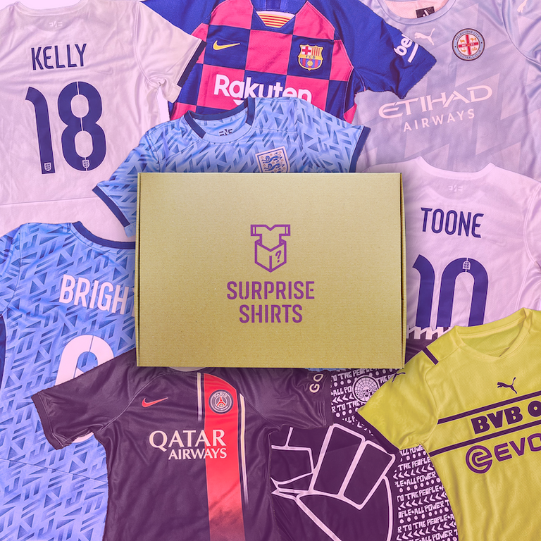 Golden Ticket & Mystery Football Shirt Box | Surprise Shirts Ltd